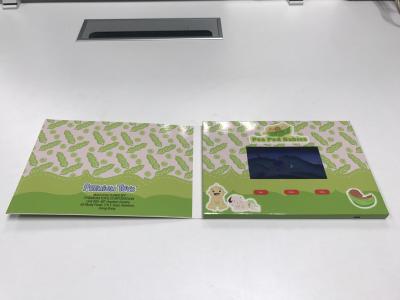 China Art Recordable Video Greeting Card 4.3'' Widescreen With TFT Screen And USB Port for sale