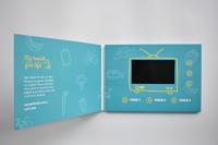China Customize LCD Video Greeting Card 4.3'' powerful marketing virtual presentations for sale