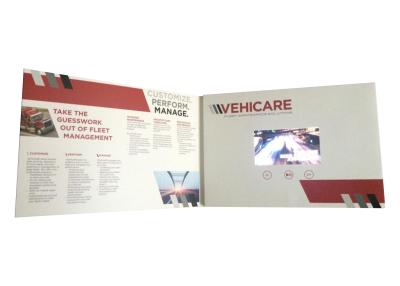 China 2.4 Inch Custom Video Brochures Customised For Marketing Communication for sale