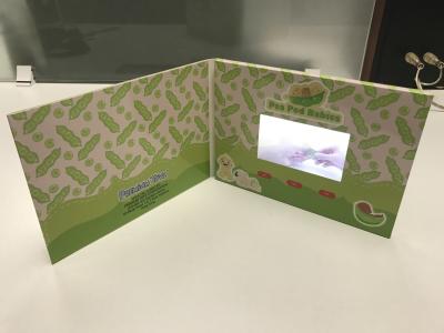 China Art Craft Video Brochures Direct Paper Material 4.3 Inch TFT Screen For Kids for sale