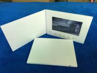 China Rechargeable Video Brochure Business Card HD Advertising With Paper Material for sale