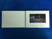 China Rechargeable Video Brochure Business Card HD Advertising With Paper Material for sale