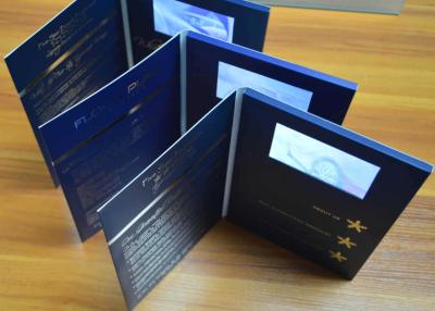 China Promotional Interactive Video Brochure Commercial USB Port Rechargeable for sale
