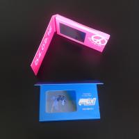 China Audio Visual Video Business Card For Gifts 2.4 Inch 2GB Memory lcd greeting card for sale