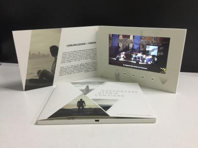 China Tft Screen Digital Video Invitation Card For Communication Commercial Advertising for sale