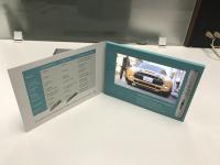 China A5 Size Video Business Card 5 Inch Promotional Video Brochure With ROHS Certification for sale