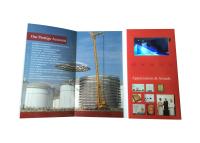 China Customized Personalized Video Birthday Cards 4.3 Inch Advertising Convenient for sale