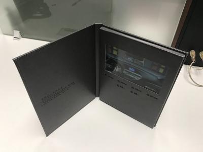 China 128MB Digital Video Invitation Card A4 Size 128MB USB Port for Insurance Presentations for sale