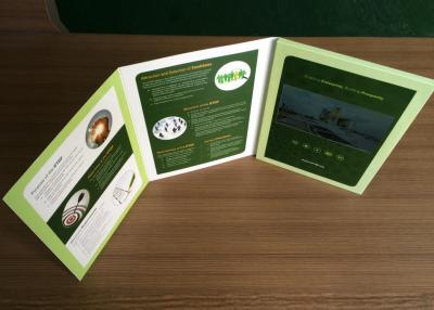 China Convenient Video Brochure Card A4 Size Digital Video Invitation Card For Invitation for sale
