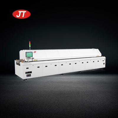 China Lead free JT Reflow Oven TEA-800 SMT 8 Zone Electronic Equipment Manufacturer Top Brands in China for sale