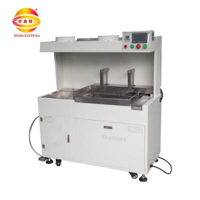 China Semi automatic PCB Lifting Wave Soldering Machine HXT-ZD4530DPF PCB Production Machine for sale
