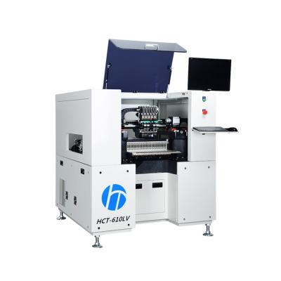 China Smt Pick And Place Machine HCT-610LV 10 Head LED PCB Chip Mounter equipment for sale