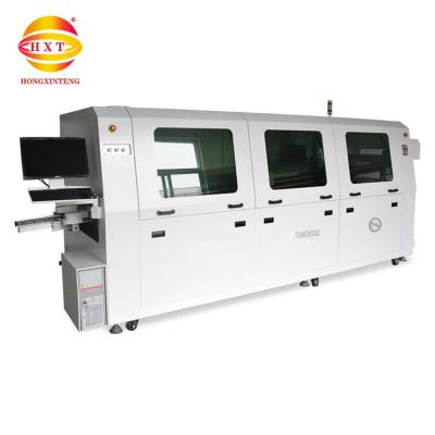 China Lead Free Wave Soldering Machine HXT-S3635DZ DIP Preheating Solder Equipment Support for sale