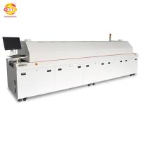 China 8 Zones Lead-free Reflow Soldering Machine HXT-H8845PC SMT PCB Manufacturing for sale