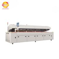 China Dual Lane SMT 10 Zones JT Reflow Oven Machine JTR-800 PCB Manufacturing Process for sale