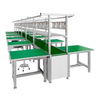 China Production Line System Belt Conveyor Assembly Workbench Electronics Production Machinery for sale