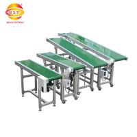 China 2 meter Belt Conveyor Machine PU Rubber Belt Conveyor SMT PVC Assembling Line for sale