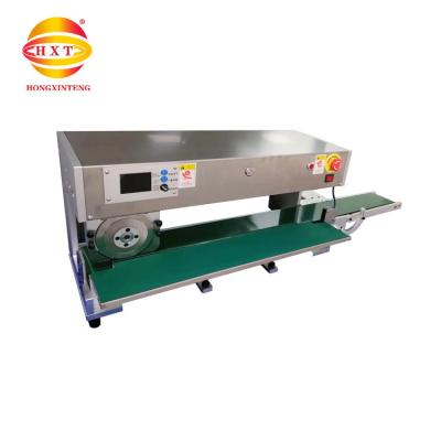 China Semi Automatic Pcb V Groove Cutting Machine Adjustable Speed Blade Independent for sale