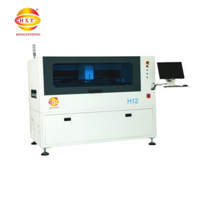 China SMT Solder Paste Printer Machine HXT-H12 PCB Screen Printing Assembly Line Machine for sale