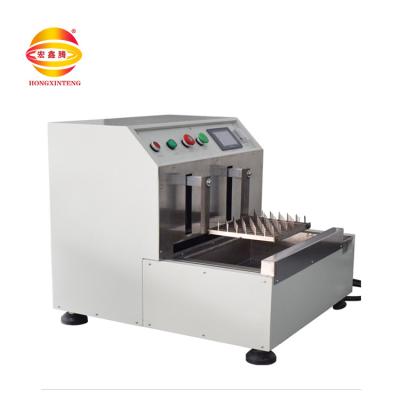 China Mini Desktop Wave Soldering Equipment HXT-ZD4530T DIP Production Line Equipment for sale
