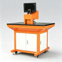 China Semi-Automatic CCD Target Punching Machine with Vision Positioning System for PCB FPC Board Hole Drilling for sale