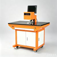China Semi-Automatic CCD Target Punching Machine with Vision Positioning System for PCB FPC Board Hole Drilling for sale