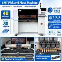 China 8-Head SMT Pick and Place Machine High Precision PCB Assembly Equipment for Electronic Production for sale