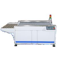 China Automatic Bare PCB Board Unloader & Stacker With Mitsubishi PLC + Kunlun Tongtai HMI For 2–8 PCS/Min Loading Speed And 350 × 300 Mm To 750 × 650 Mm PCB Size Range for sale
