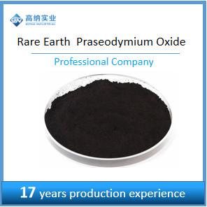 China Steel Making Additives Praseodymium Oxide CAS 6192-12-7 Black Color for sale