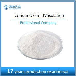 China Rare Earth Cerium Oxide Sunscreen UV Isolation Cosmetic Ingredients for sale