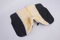 China Genuine Australia sheepskin VSS style saddle pad 8 pockets system with inserts and abrasion part each side for sale