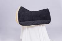 China Genuine Australia Sheepskin Western Saddle Pad 8 Pockets System With Inserts And Abrasion Part Each Side for sale