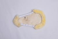 China Comfortable And Soft Genuine Australian Sheepskin Treeless Seat saver for sale