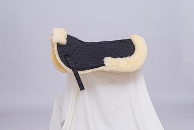 China Sheepskin halfpad soft and comfortable Genuine Australian sheepskin A grade for sale