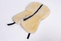 China Sheepskin Halfpad With 3D Mesh Spine Genuine Australian Sheepskin A Grade for sale