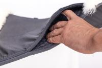 China Neoprene Halfpad The Opening Of The Pocket Is At The Bottom With Sheepskin Trim Edge for sale