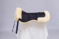 China Sheepskin Correction Halfpad DR Shape With Inserts Genuine Australia Sheepskin A Grade for sale