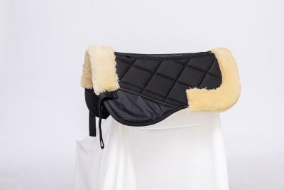China New Material 3D Mesh Halfpad With Synthetic Fur And Ventilates Spine for sale
