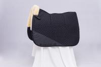 China Sheepskin DR saddle pad 8 pockets system with inserts Genuine Australia sheepskin A grade for sale