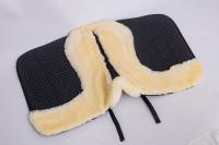 China New model sheepskin DR correction saddle cloth 10 pockets system with inserts Genuine Australia sheepskin A grade for sale