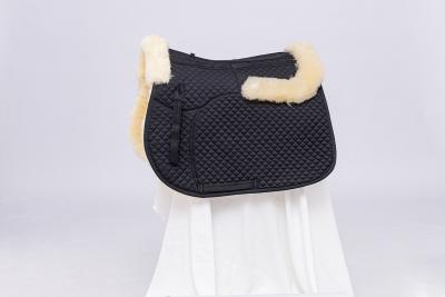 China New model sheepskin GP correction saddle cloth 10 pockets system with inserts Genuine Australia sheepskin A grade for sale