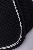 China Sheepskin DR Saddle Pad With High Withers And Diamond Decoration Genuine Australia Sheepskin A Grade for sale
