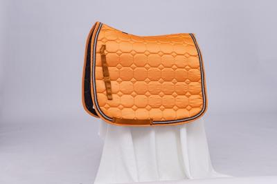 China Fashion Materials Satin DR Saddle Pad With Breathable Fabric Underneath for sale