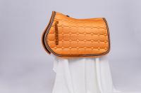 China Fashion Materials Satin GP Saddle Pad With Breathable Fabric Underneath for sale
