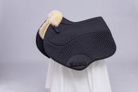 China Premium Sheepskin JP Saddle Pad With High Quality Genuine Australia Sheepskin A Grade for sale