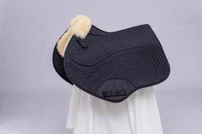 China Premium Sheepskin JP Saddle Pad With High Quality Genuine Australia Sheepskin A Grade for sale