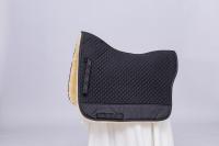 China New Model Saddle Pad DR Shape With Full Sheepskin Lining Genuine Australia Sheepskin A Grade for sale