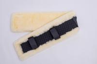 China High Quality Soft And Strong Sheepskin Harness Protector Genuine Australia Sheepskin A Grade for sale