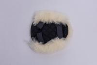 China Premium Sheepskin Breastplate Guard Ultra Soft And Skin Friendly Genuine Australia Sheepskin A Grade for sale