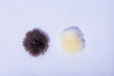 China Premium And Soft Sheepskin Round Fur Cross Noseband Genuine Australia Sheepskin A Grade for sale